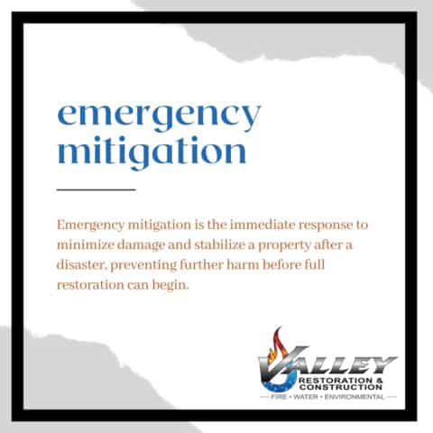 Understanding Emergency Mitigation | Valley Restoration